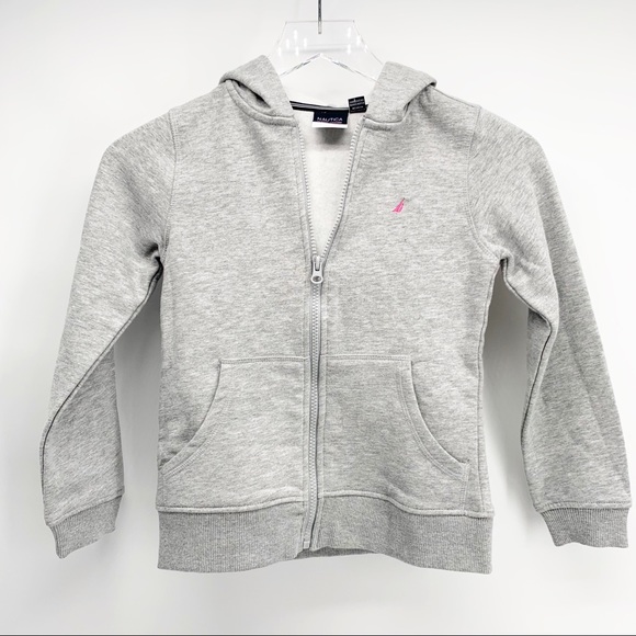 Nautica | Jackets & Coats | Nwt Nautica Gray Full Zip Fleece Lined ...